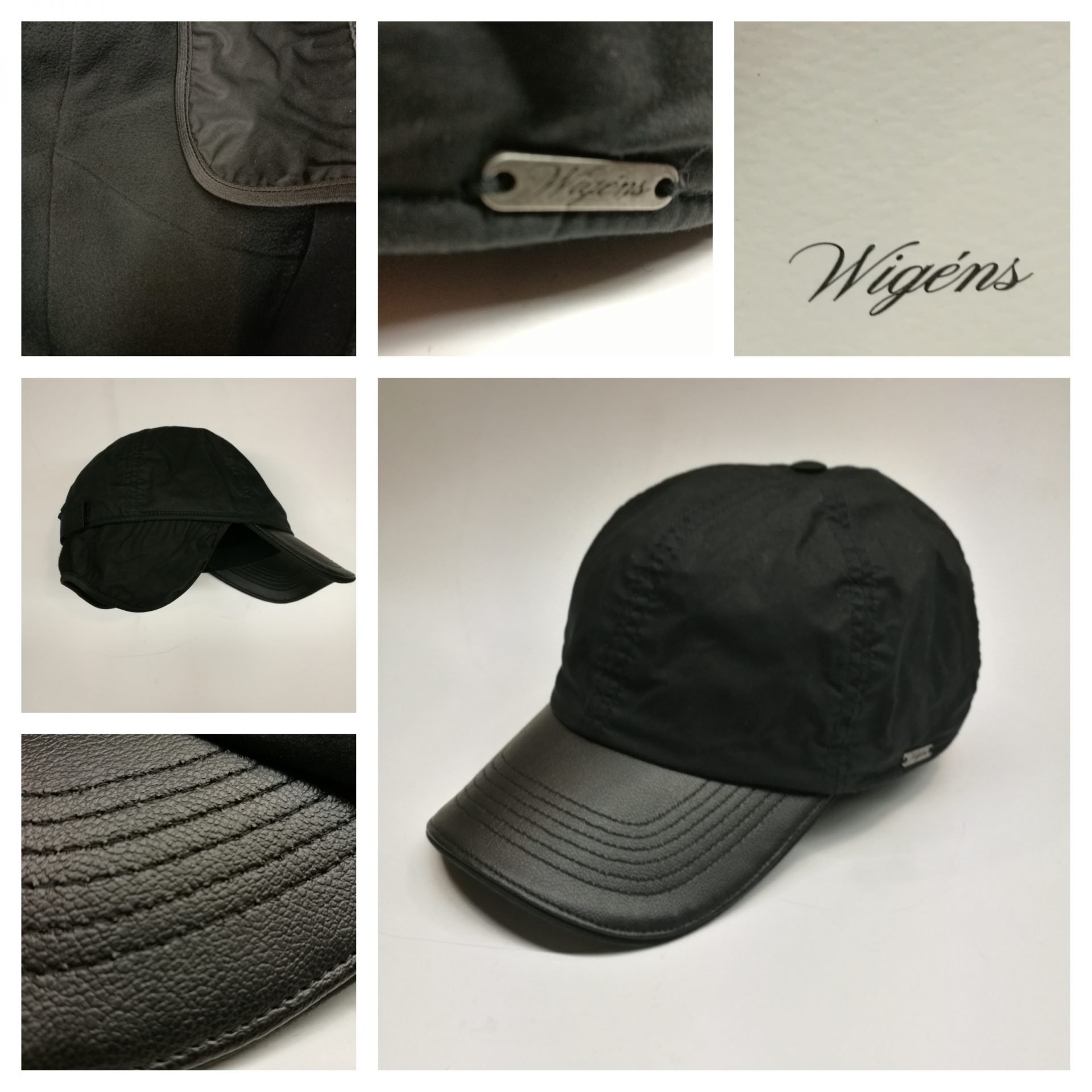 wigens Baseball caps with earlaps | H. Witting and Son